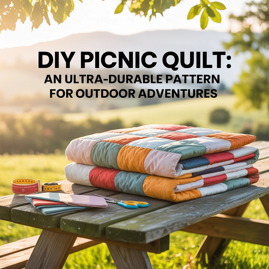 DIY Picnic Quilt: An Ultra-Durable Pattern for Outdoor Adventures ...