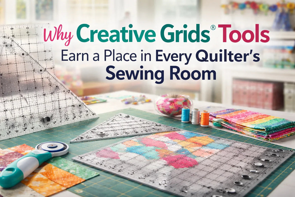 Why Creative Grids® Tools Earn a Place in Every Quilter's Sewing Room ...