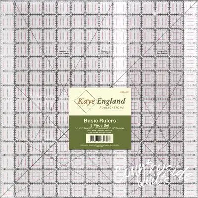 Kaye England Basic Set of Rulers — Countryside Quilts - CGS Company