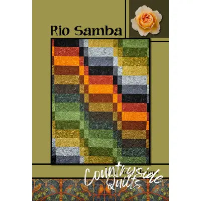 Villa Rosa Designs - Rio Samba - Post Card Quilt Pattern — Countryside Quilts - CGS Company